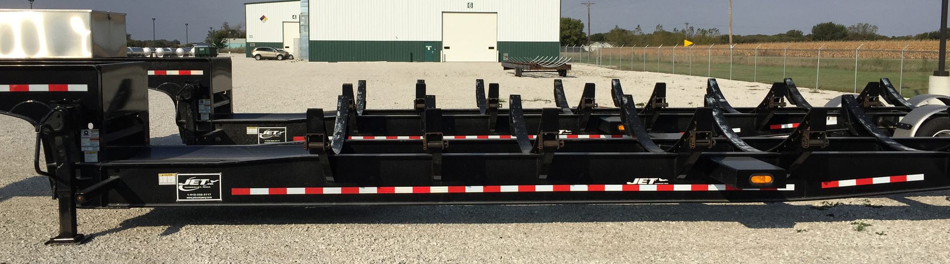 Drop-Deck-Tank-Haul-Trailer - Jet Co Trailers