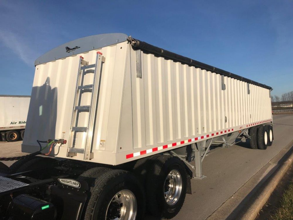 Used/ New Steel Grain Hopper Trailers For Sale | Jet Company