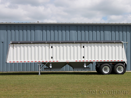 Used/ New Steel Grain Hopper Trailers For Sale | Jet Company