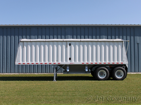Steel-Grain-Hopper-Trailer-26-foot-stock - Jet Co Trailers